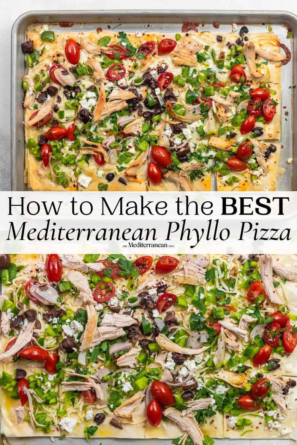 Easy Sheet Pan Pizza with Phyllo Dough (Crispy Pizza Dough) | The ...