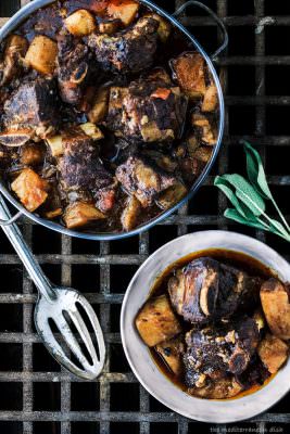 Braised Beef Short Ribs | The Mediterranean Dish