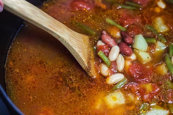 Three Bean Soup Recipe | The Mediterranean Dish