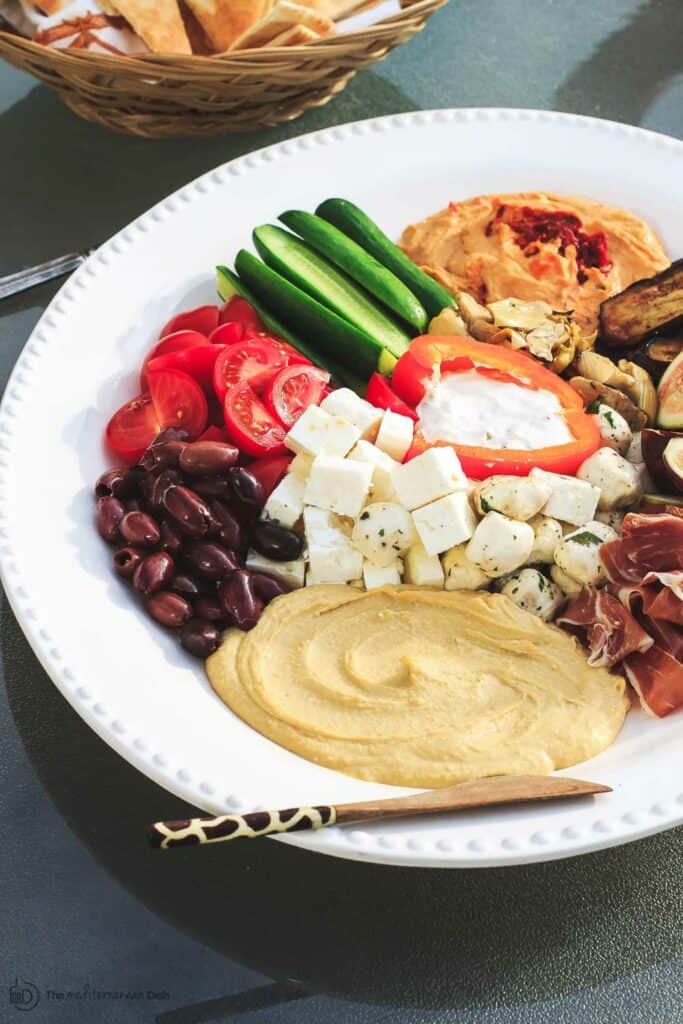 The Ultimate Mediterranean Mezze Platter (How to Video) | The Mediterranean Dish