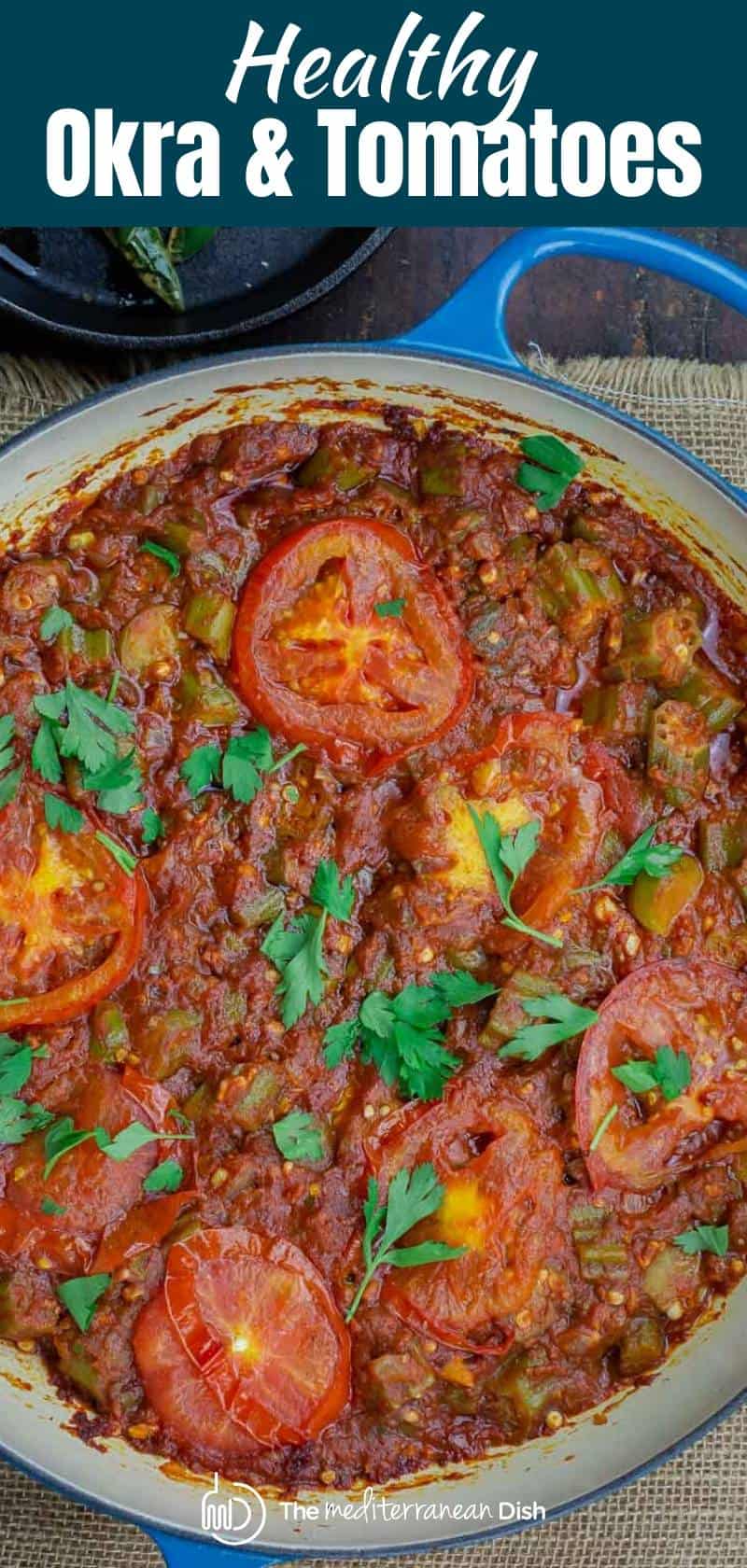 Mediterranean-Style Okra Recipe| The Mediterranean Dish