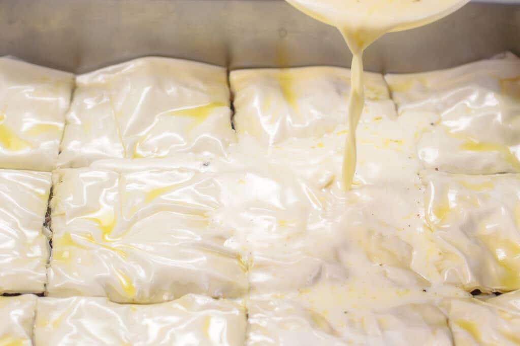 Crispy Phyllo Meat Pie (Egyptian Goulash) | The Mediterranean Dish