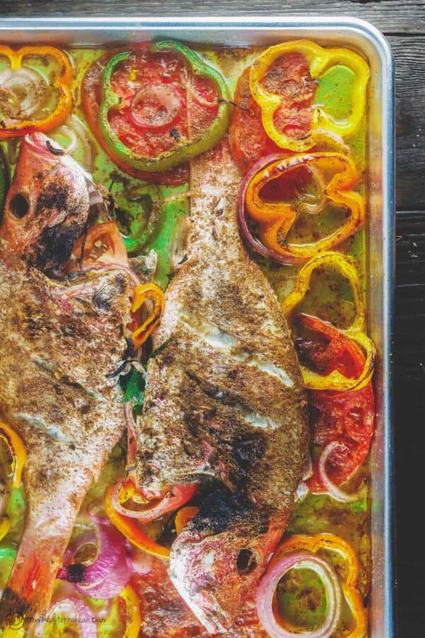 Mediterranean Red Snapper Recipe | The Mediterranean Dish