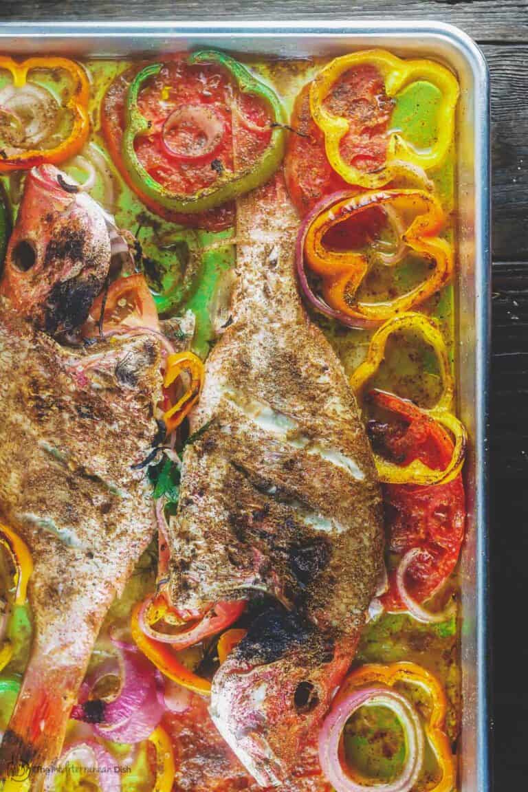 Mediterranean Red Snapper Recipe | The Mediterranean Dish