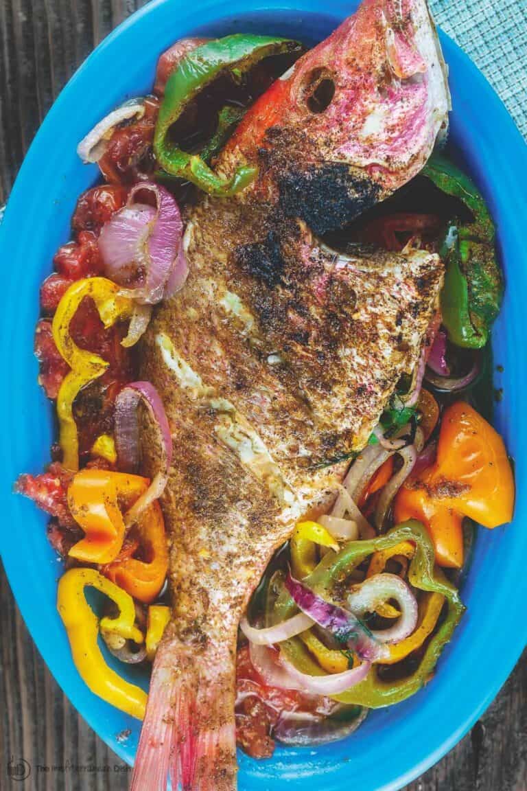 Mediterranean Red Snapper Recipe | The Mediterranean Dish