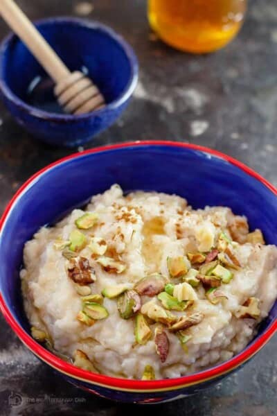 Easy Middle Eastern Rice Pudding | The Mediterranean Dish