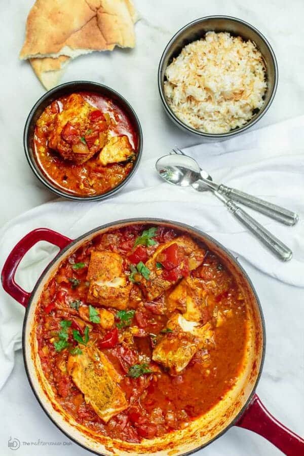 Fish Fillet Recipe, Shakshuka Style