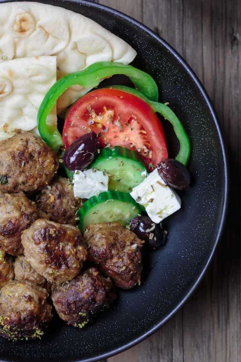 Keftedes: Greek Meatballs with a Lemony Sauce | The Mediterranean Dish