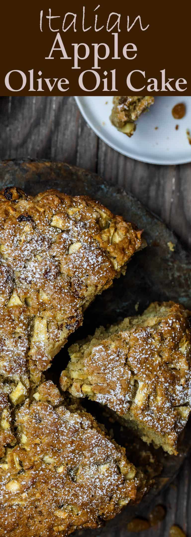 Italian Apple Olive Oil Cake Recipe (w/ video) | The Mediterranean Dish