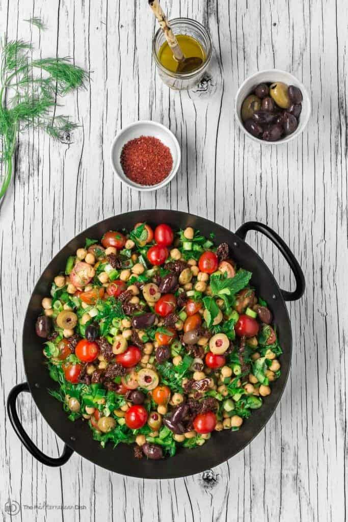 Balela Salad Recipe | The Mediterranean Dish