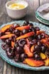Summer Fruit Compote Recipe with Honeyed Greek Yogurt | The ...