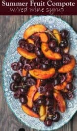 Summer Fruit Compote Recipe with Honeyed Greek Yogurt | The ...