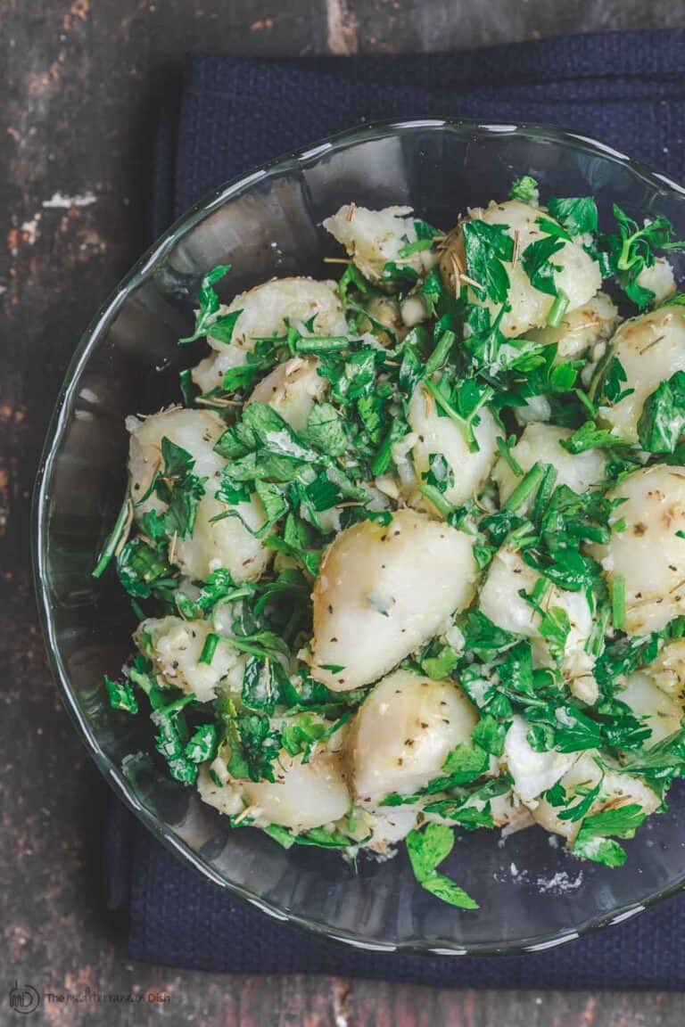 Boiled Potatoes with Fresh Herbs | How to Boil Potatoes - The ...