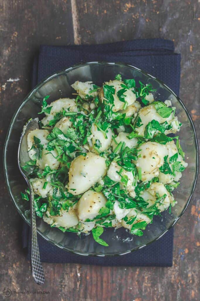 Boiled Potatoes with Fresh Herbs | How to Boil Potatoes - The ...
