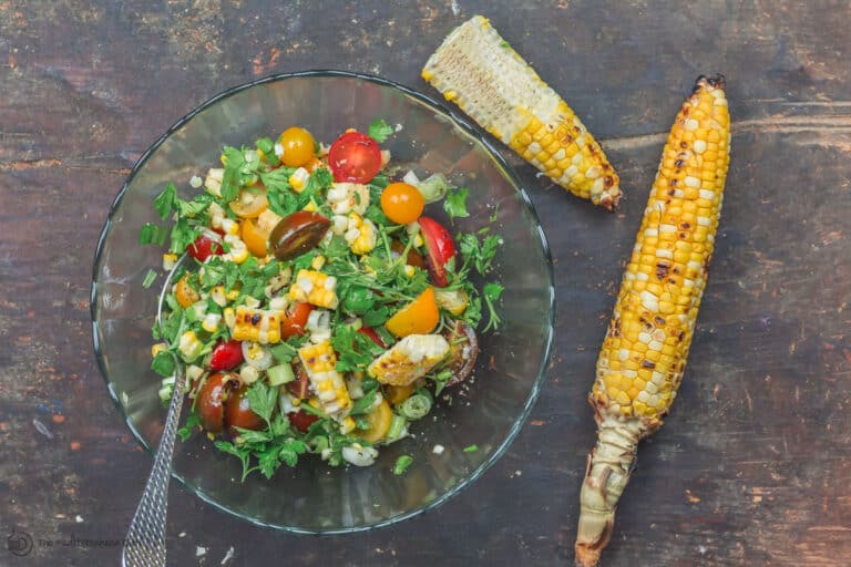 Grilled Romaine Salad | The Mediterranean Dish