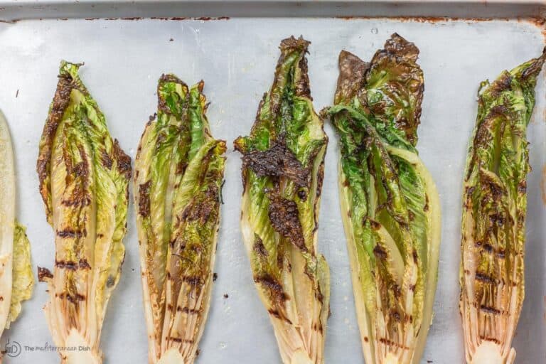 Grilled Romaine Salad | The Mediterranean Dish