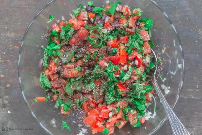 Mediterranean-Style Homemade Salsa Recipe - The Mediterranean Dish