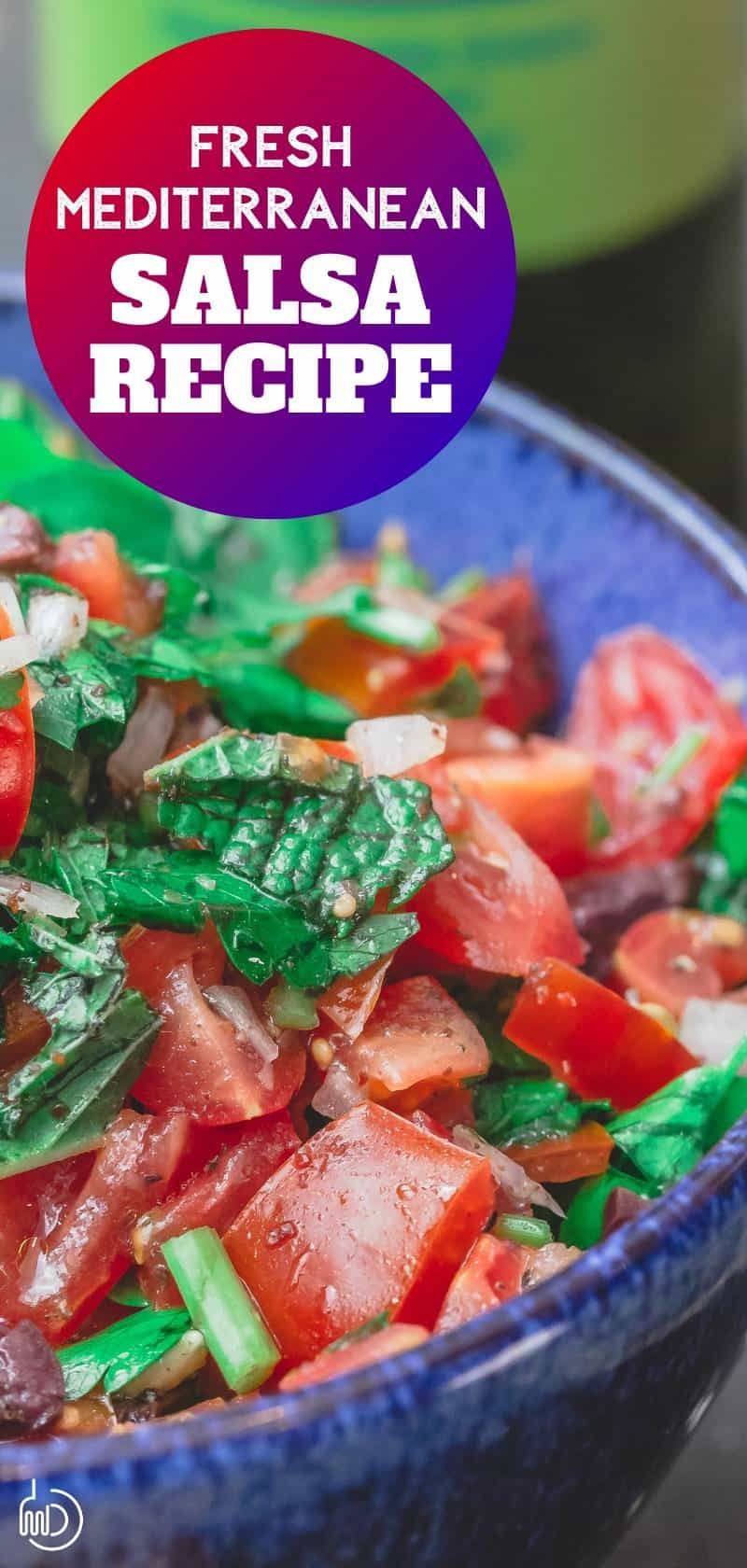 Mediterranean-Style Homemade Salsa Recipe - The Mediterranean Dish