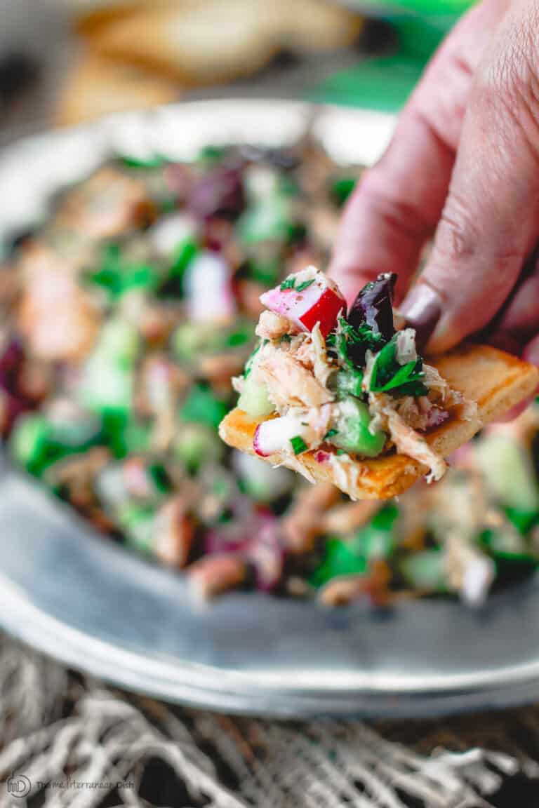 10-Min Mediterranean Tuna Salad (Bold & Healthy) | The Mediterranean Dish