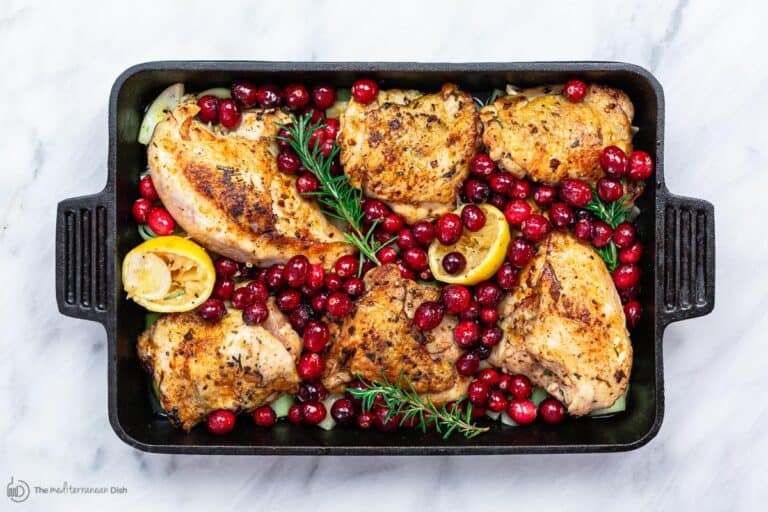 Cranberry Chicken | The Mediterranean Dish