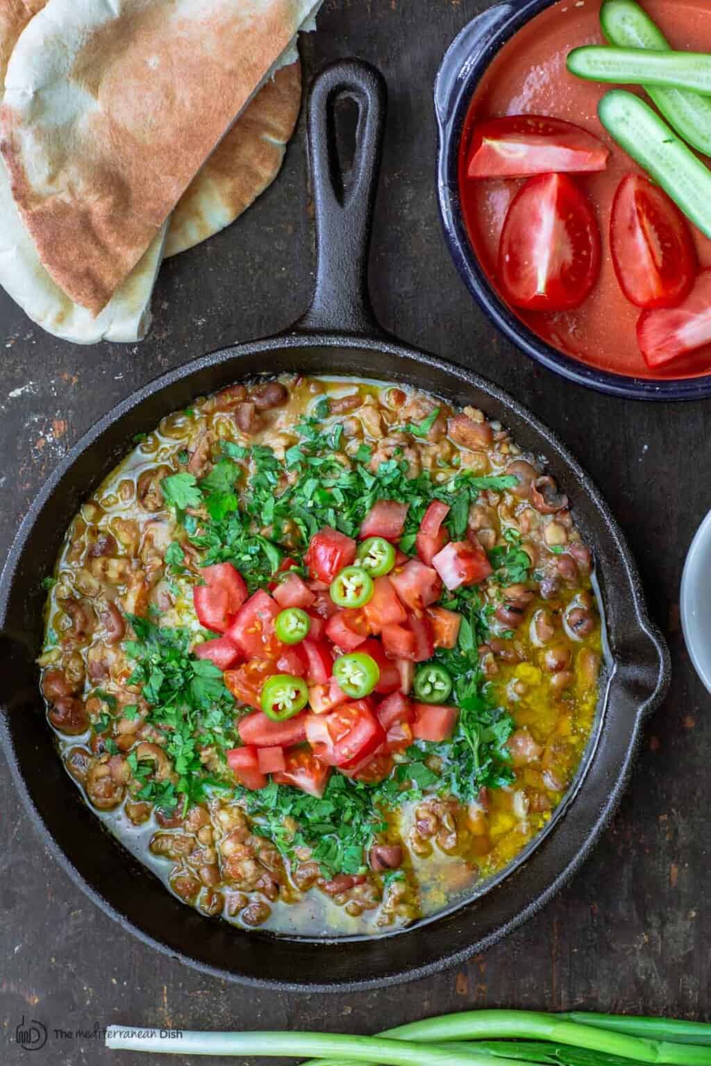 Ful Mudammas (Egyptian Fava Beans) - The Mediterranean Dish