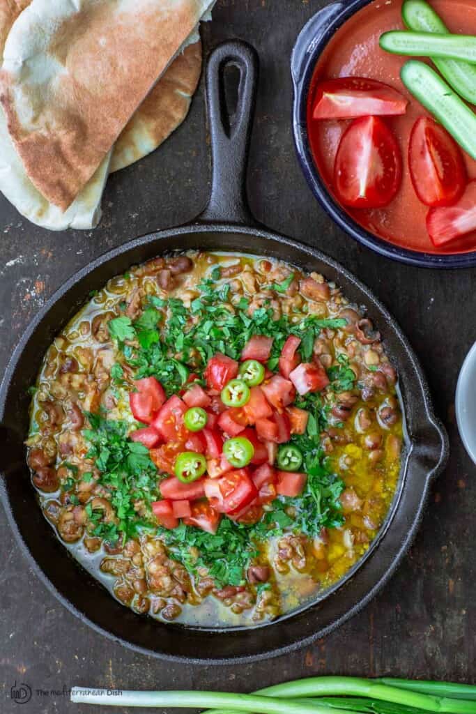 Ful Mudammas (Egyptian Fava Beans) - The Mediterranean Dish