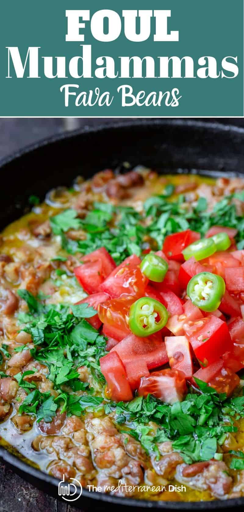 Ful Mudammas (Egyptian Fava Beans) - The Mediterranean Dish