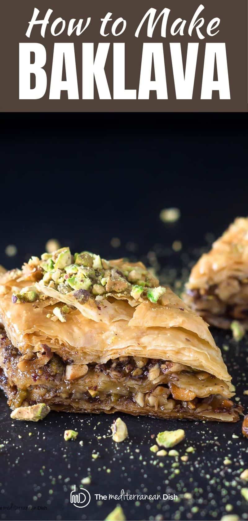 Baklava Recipe-How to make the BEST Honey Baklava