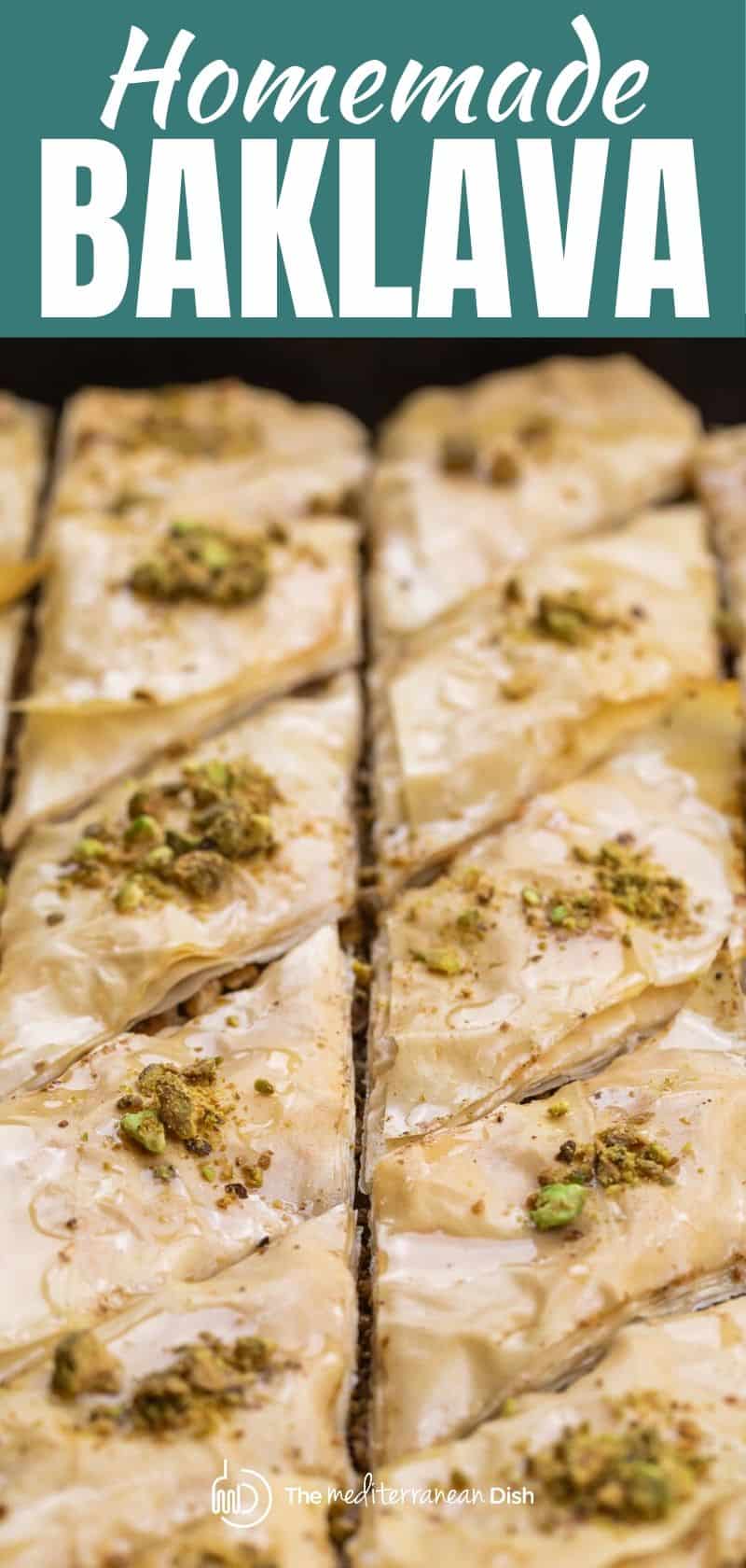 Baklava Recipe-How to make the BEST Honey Baklava