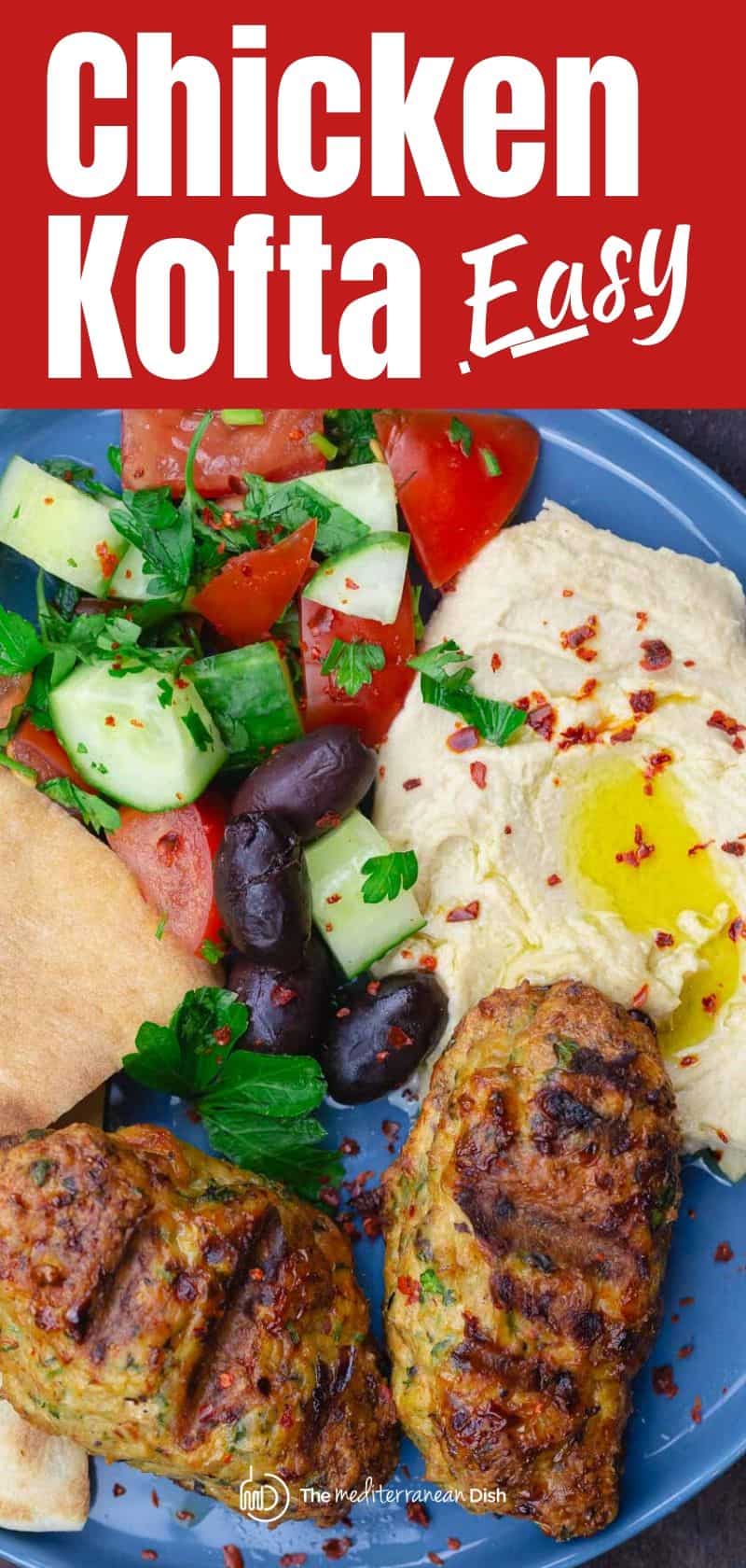 Mediterranean Grilled Chicken Kofta | The Mediterranean Dish