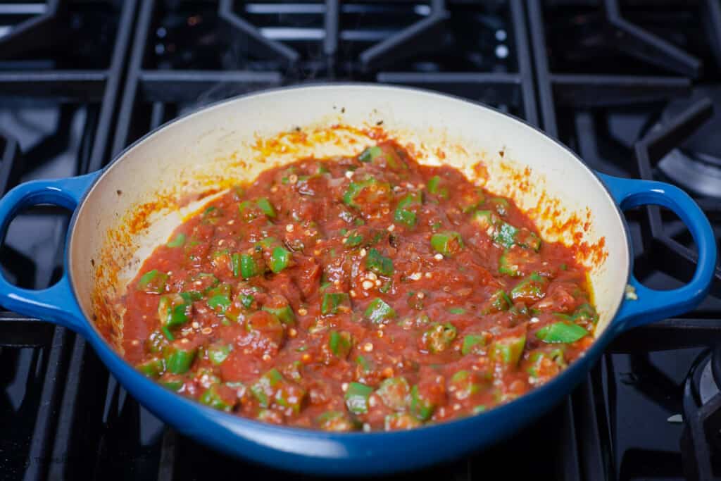 Mediterranean-Style Okra Recipe| The Mediterranean Dish