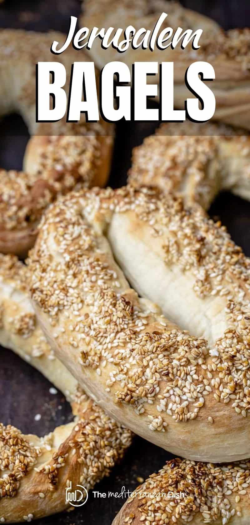 Easy Jerusalem Bagel Recipe Tutorial The Mediterranean Dish