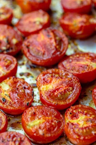 Quick Oven-Roasted Tomatoes Recipe | The Mediterranean Dish