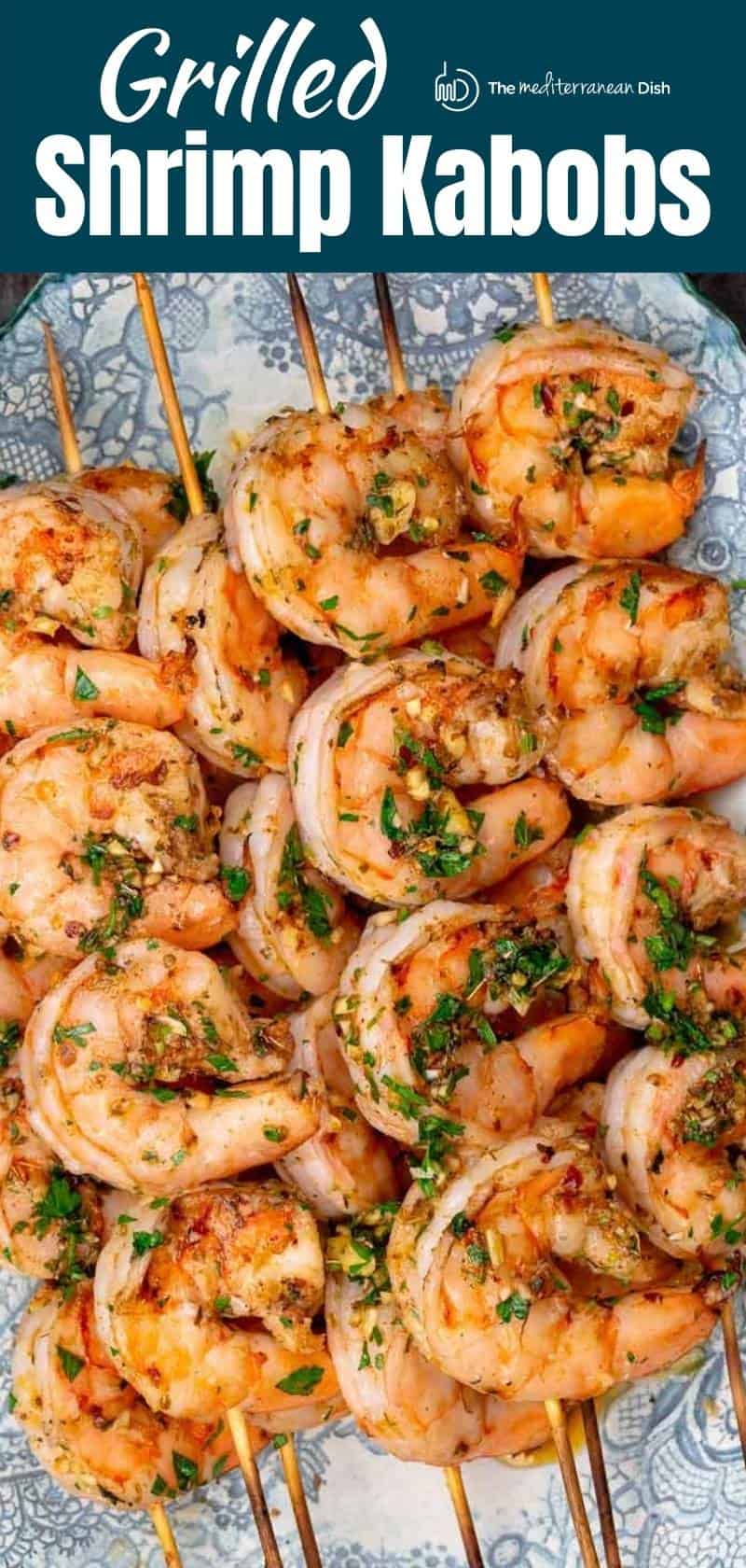 Grilled Shrimp Kabobs, Mediterranean-Style | The Mediterranean Dish