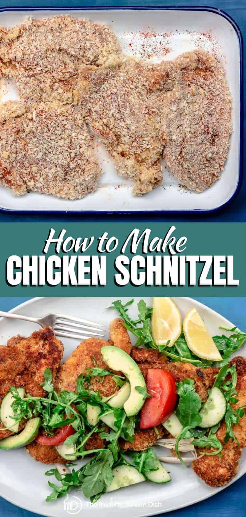 Crispy Chicken Schnitzel Recipe - Best Pan Fried Chicken Breast | The ...