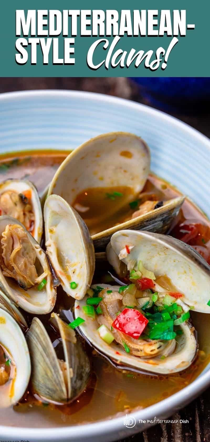 Mediterranean-Style Steamed Clams - How to Cook Clams | The ...