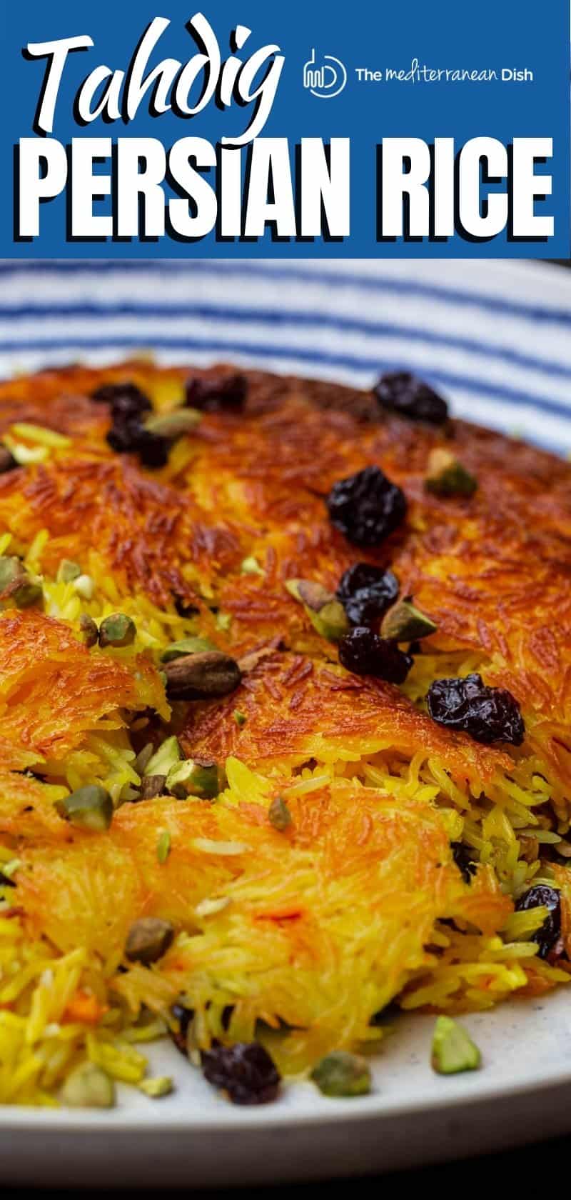 Persian Rice Tahdig-How to Make Tahdig | The Mediterranean Dish