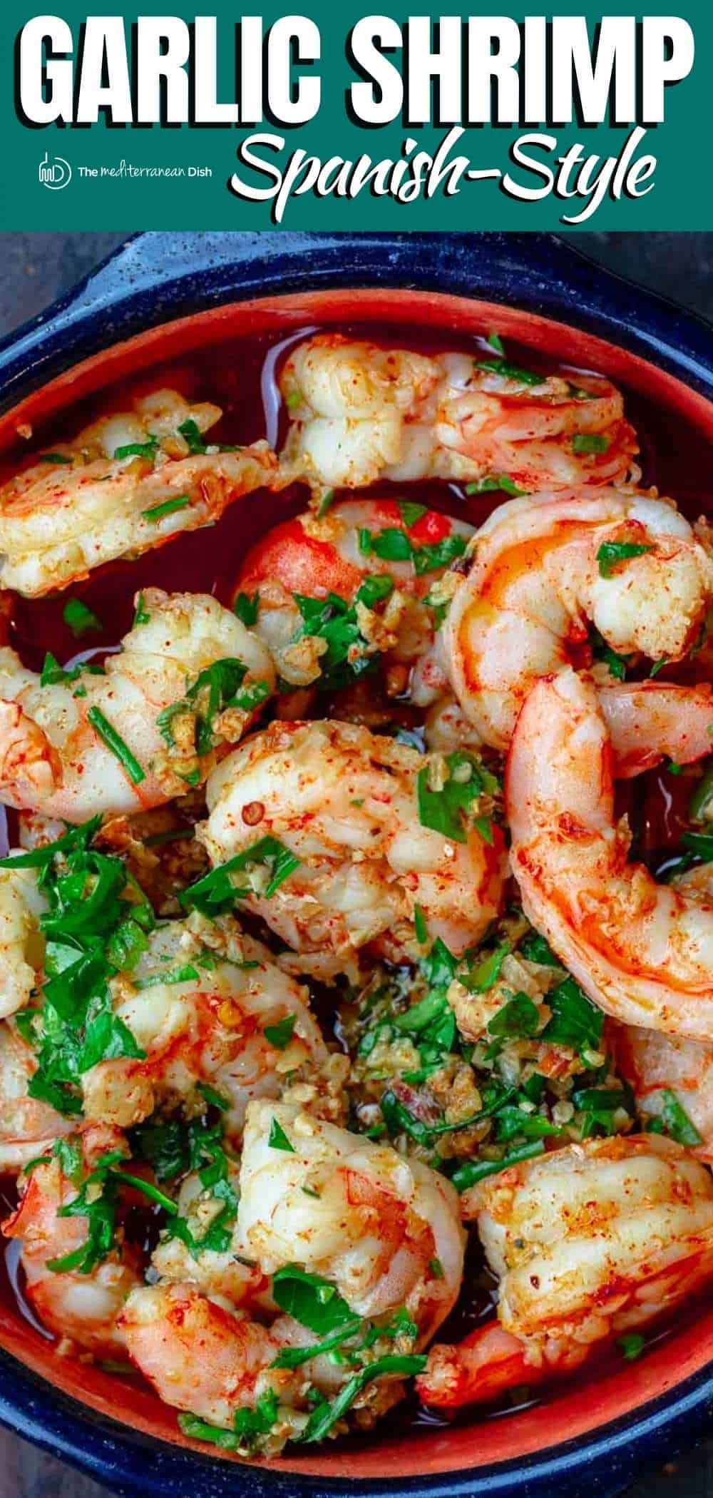 Gambas al Ajillo (10-Min Spanish Garlic Shrimp) | The Mediterranean Dish