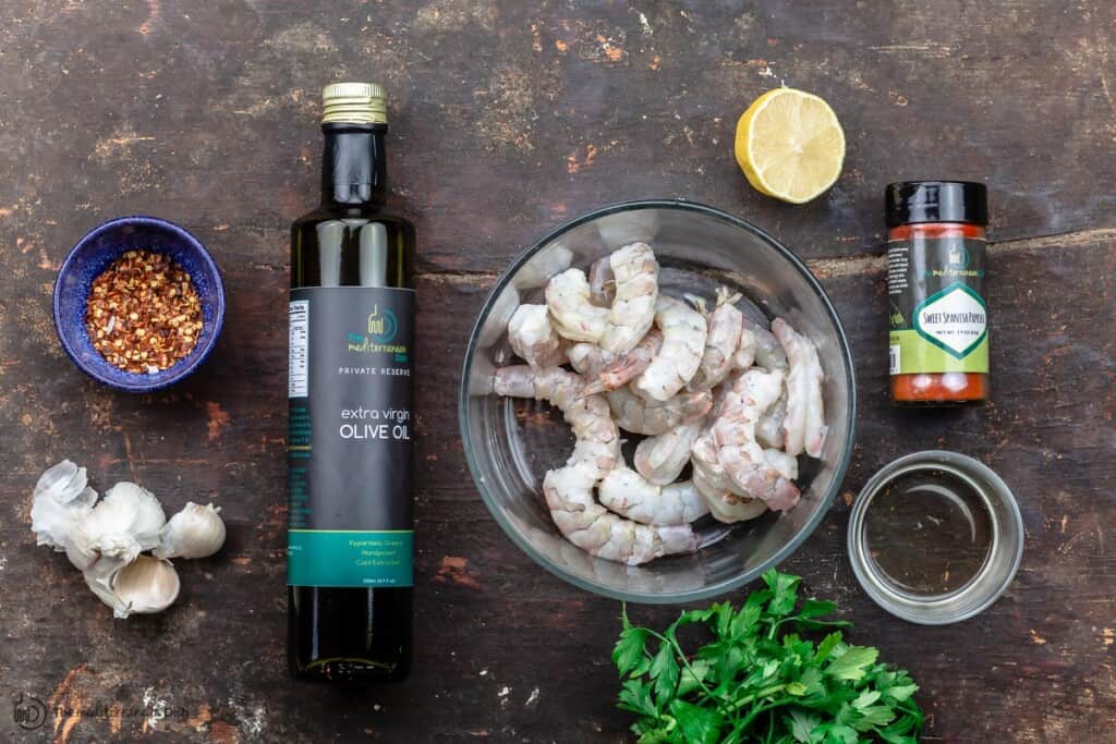 Gambas al Ajillo (10-Min Spanish Garlic Shrimp) | The Mediterranean Dish