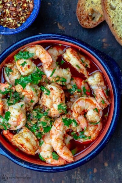 Gambas al Ajillo (10-Min Spanish Garlic Shrimp) | The Mediterranean Dish
