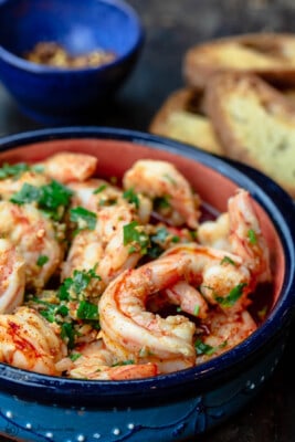 Gambas al Ajillo (10-Min Spanish Garlic Shrimp) | The Mediterranean Dish