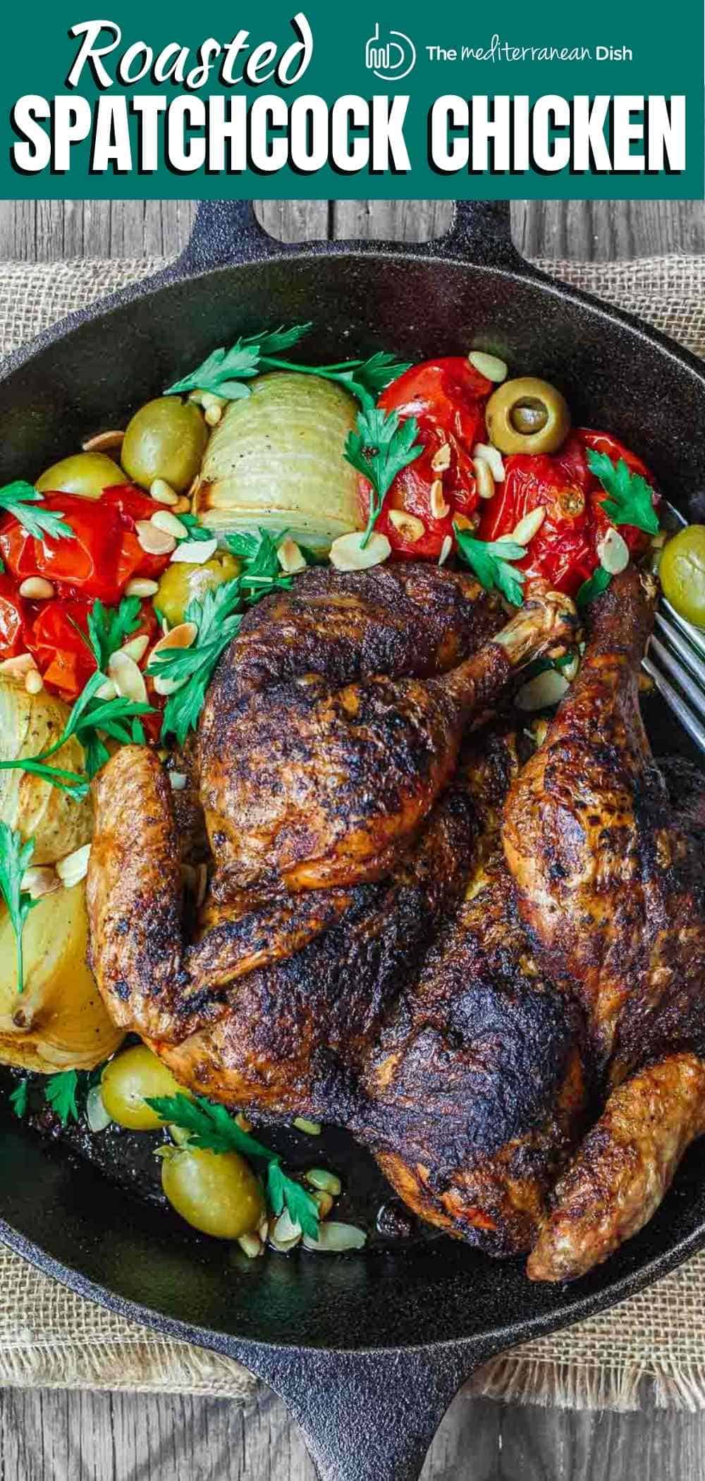 Crispy Spatchcock Chicken Recipe - How to Spatchcock a Chicken| The ...