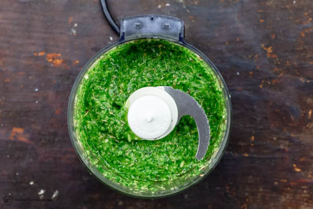 Mediterranean Garlic Herb Crusted Rack of Lamb | The Mediterranean Dish