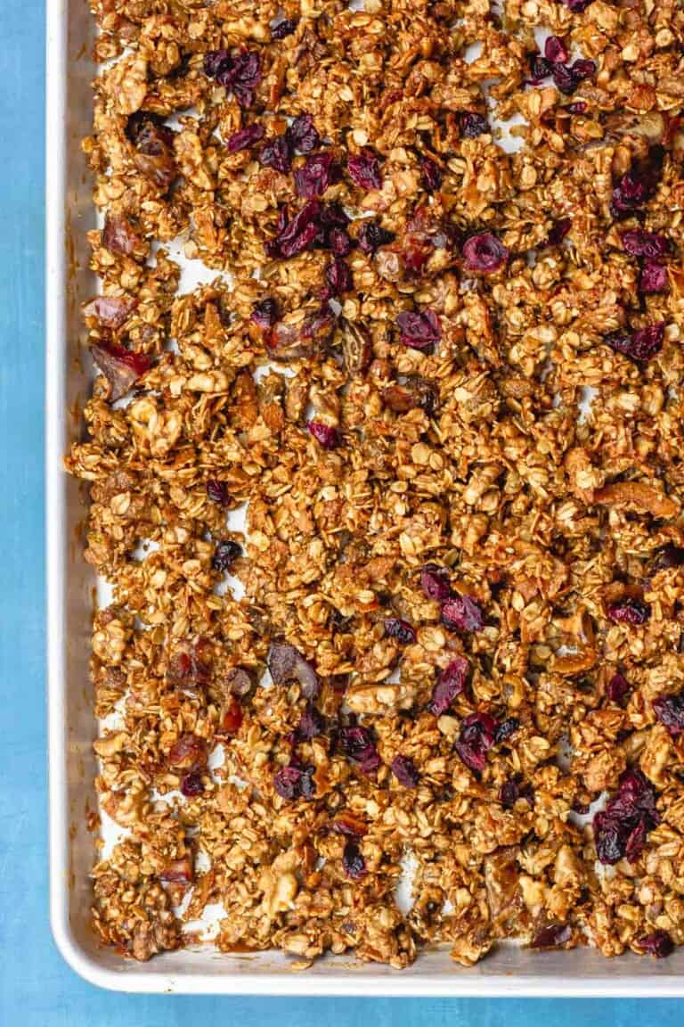 Healthy Homemade Granola (w/ Olive Oil) | The Mediterranean Dish