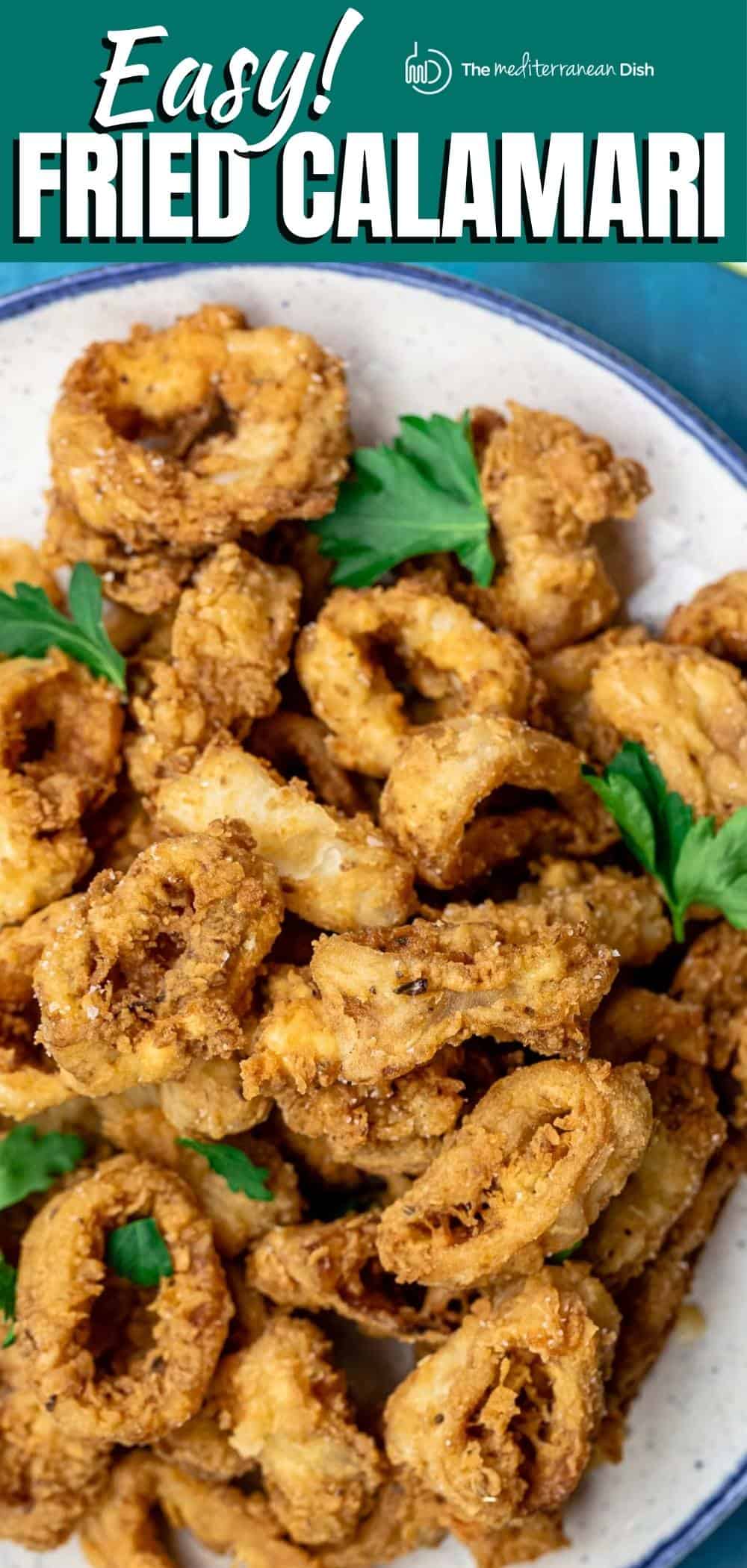 Easy Fried Calamari | How to Make Calamari- The Mediterranean Dish