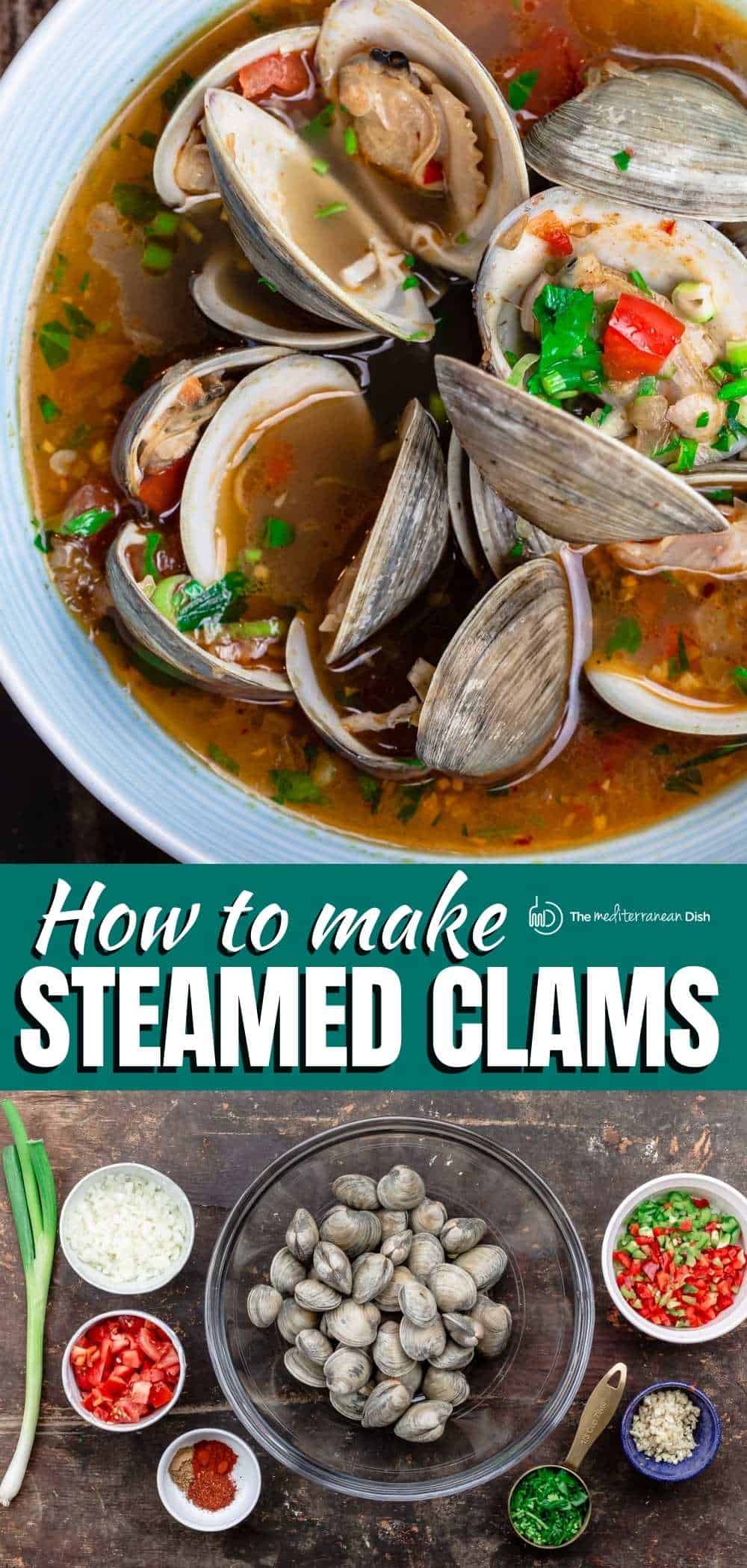Mediterranean-Style Steamed Clams - How to Cook Clams | The ...