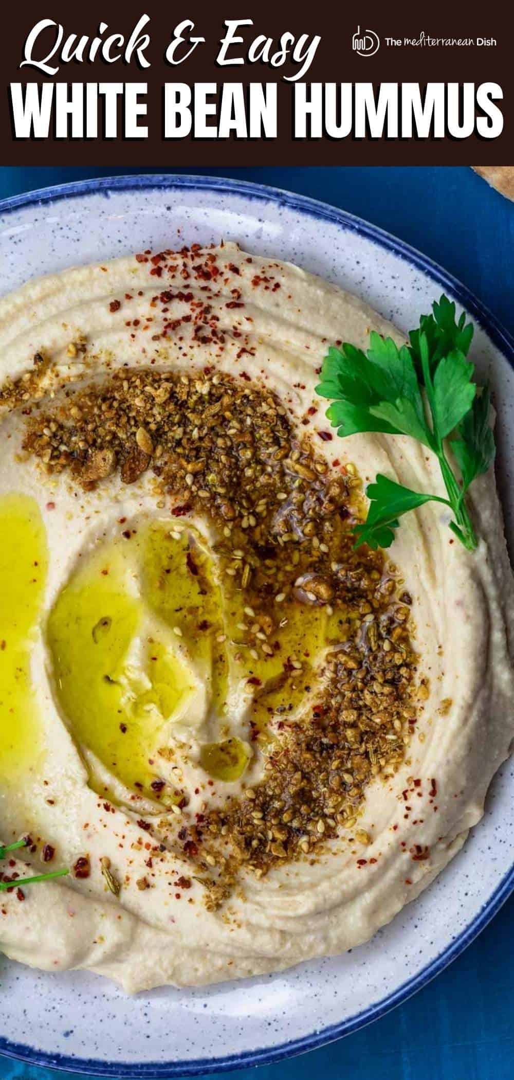 Ultra Creamy White Bean Hummus, Mediterranean-Style | The Mediterranean ...