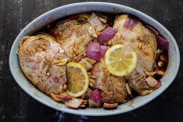 Za'atar Roasted Chicken Breast | The Mediterranean Dish