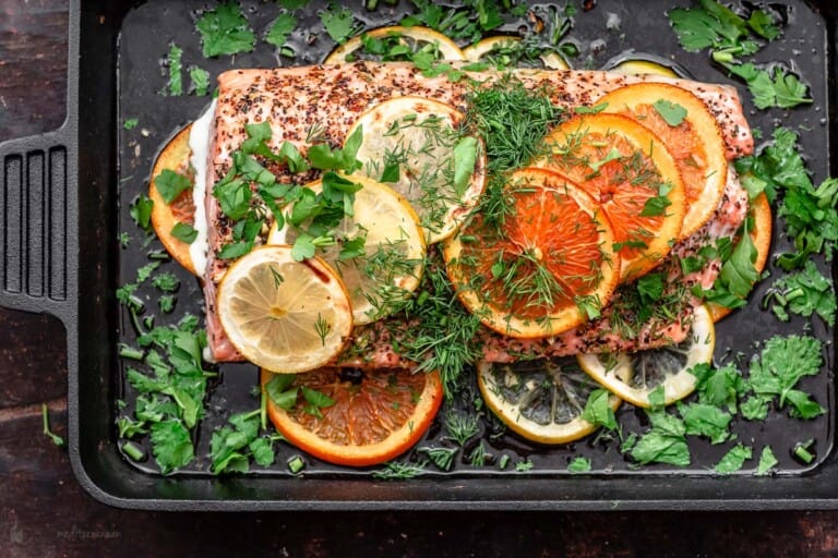 Easy Citrus Salmon Recipe l The Mediterranean Dish