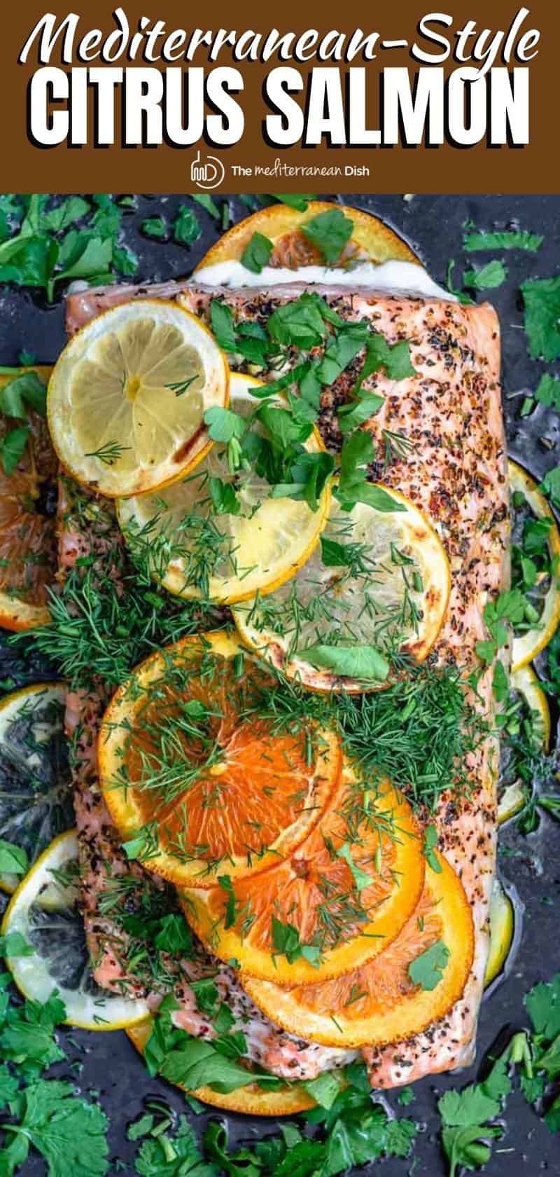 Easy Citrus Salmon Recipe l The Mediterranean Dish